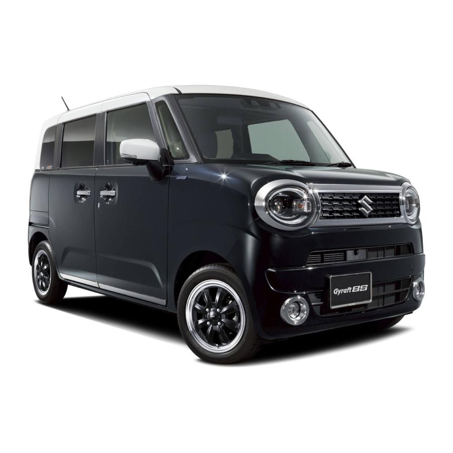 WEDS 個人宅直送不可 ウェッズ 0040950 アルミホイール1本 GYRAFT 8S 12インチ リム幅4.00B インセット+43 4穴 PCD100 BLACK/RIM POLISH ...