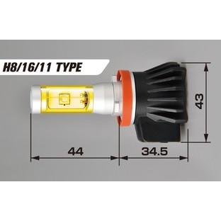 IPF アイピーエフ LEDフォグランプ H8/H11/H16タイプ 6500K 101FLB : アットマックス@ - 通販 - Yahoo!ショッピング