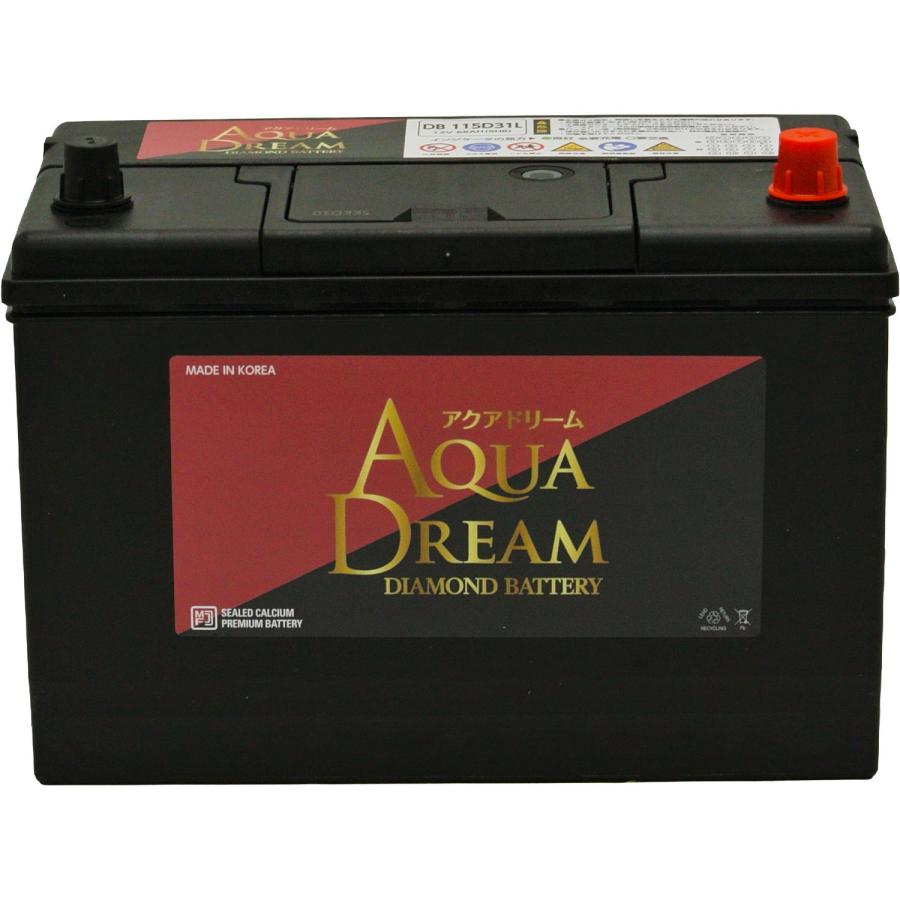 アクアドリーム（AQUA DREAM） DIAMOND BATTERY ダイアモンドバッテリー AD-DB-115D31L 国産車カー ...