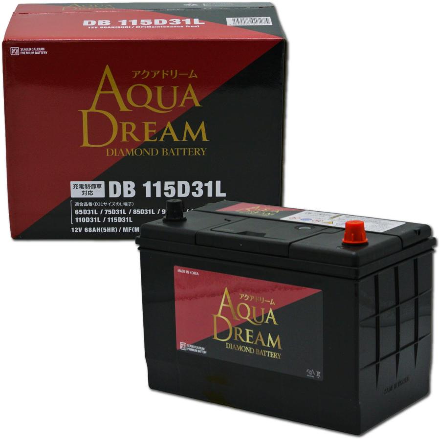 アクアドリーム（AQUA DREAM） DIAMOND BATTERY ダイアモンドバッテリー AD-DB-115D31L 国産車カー ...