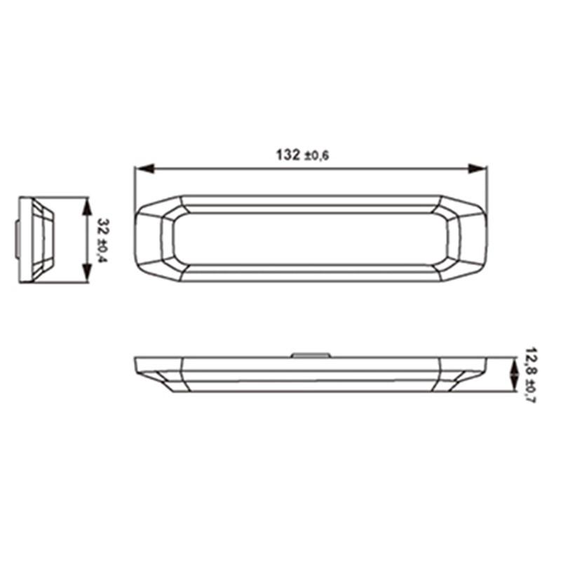 HELLA ヘラ 014592201 警告灯 BST Slim 6LED 12V 24V : アットマックス@ - 通販 - Yahoo!ショッピング