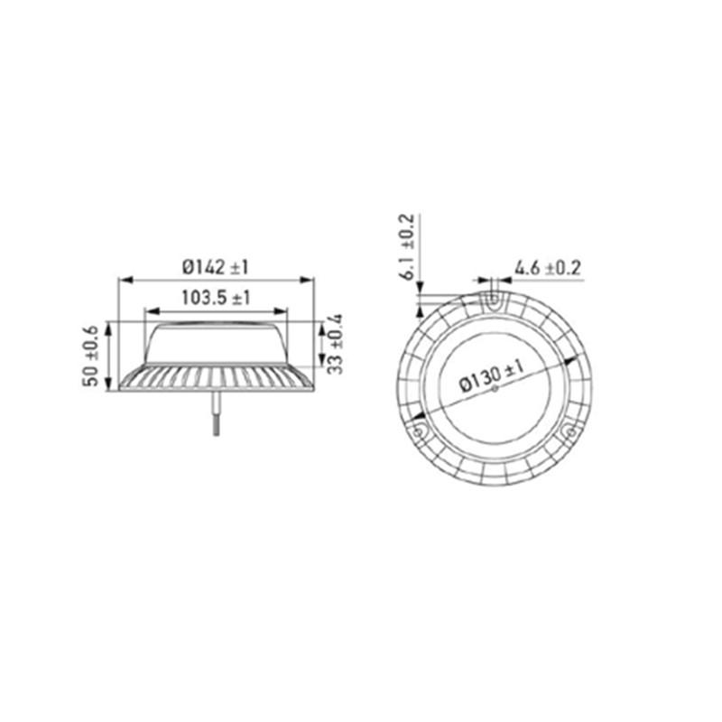 HELLA ヘラ 357980001 警告灯 Valuefit Strobe type Beacon ストロボタイプ ビーコン イエロー 12V 24V 10W : アットマックス@ - 通販 ...