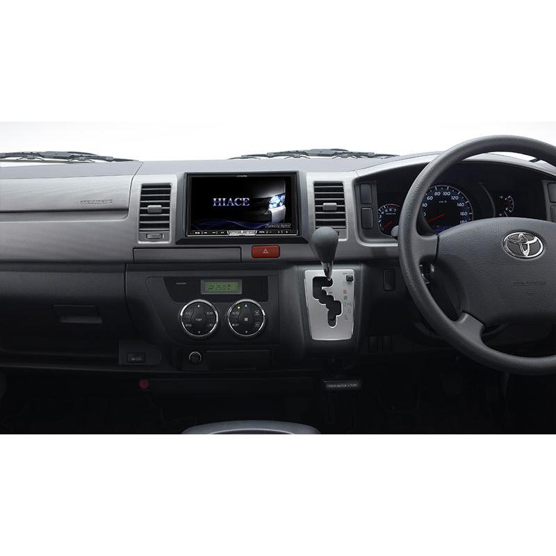 ALPINE（アルパイン） KTX-X8-HI-200-NR ハイエース（200系）標準ボディ ナビレディパッケージ付車用 8型カーナビ ...