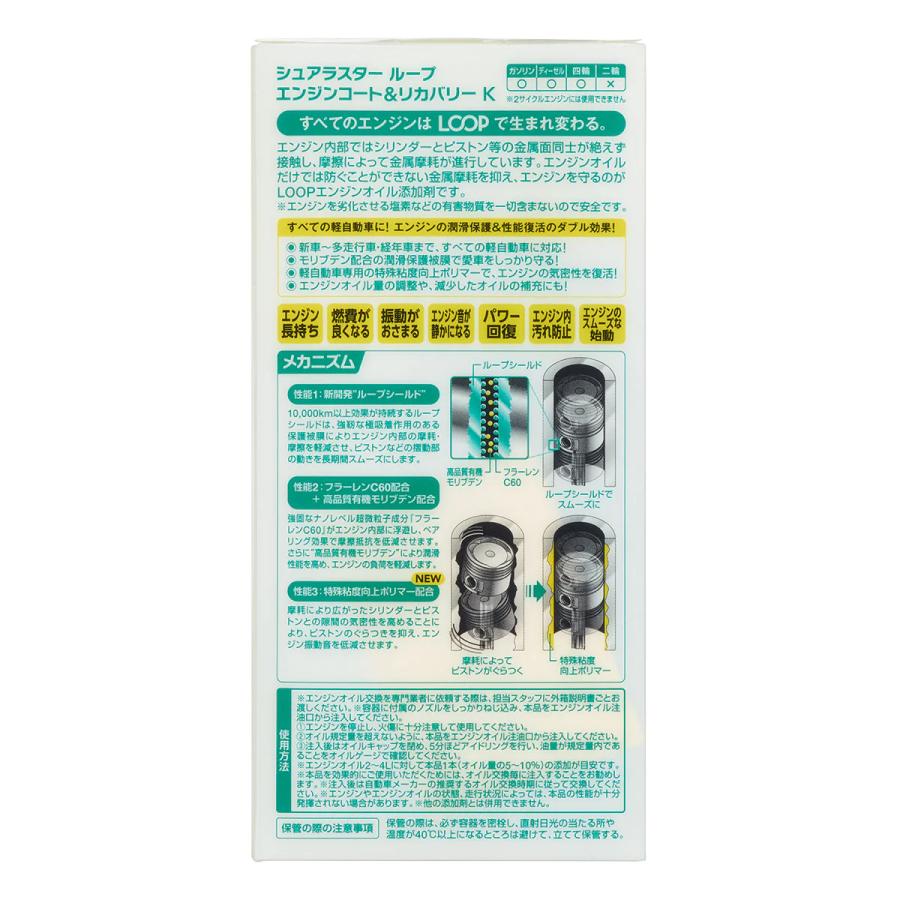 シュアラスター SurLuster LP-47 LOOP ループ Engine Coat & Recovery K エンジンコート＆リカバリーK 200ml : アットマックス@ - 通販 ...