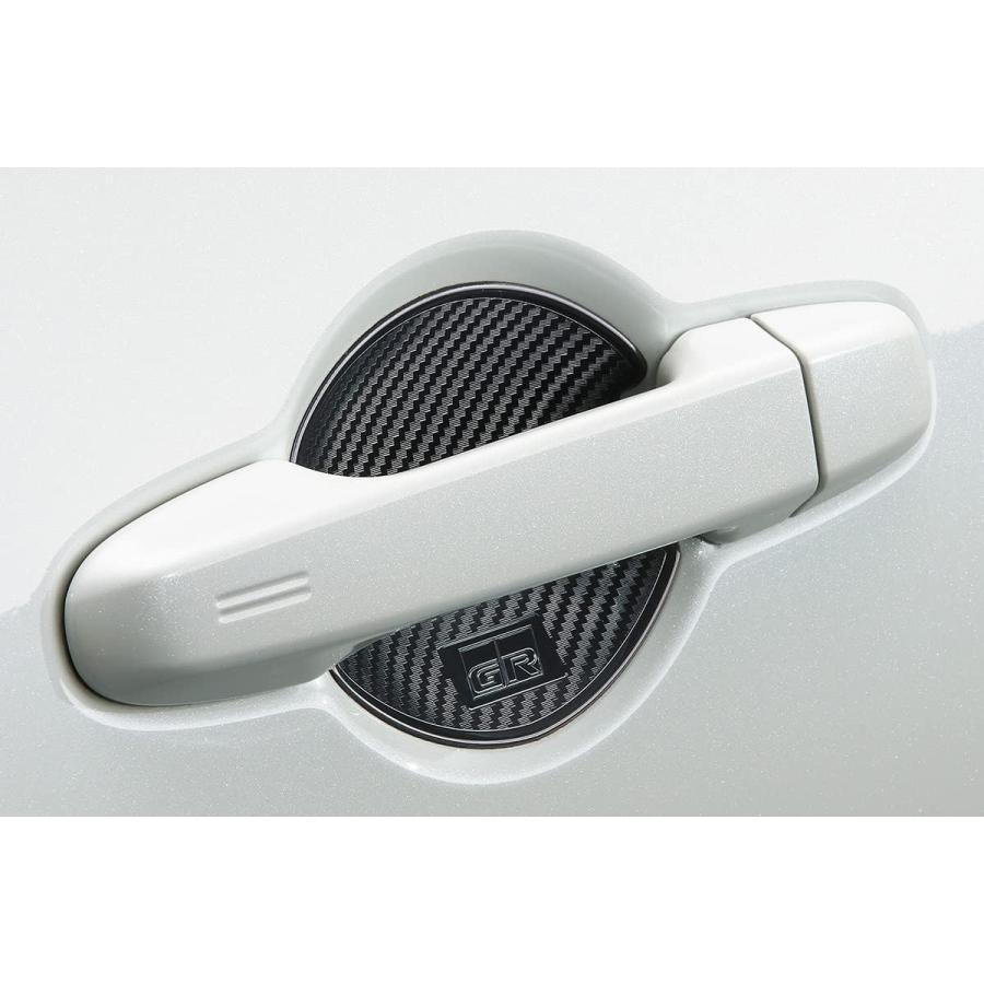 TRD GR Door Handle Protector GRドアハンドルプロテクター MS010-00044 ブラック 2枚セット GR86 ZN8 2023.11〜 ゆうパケ発送 ...