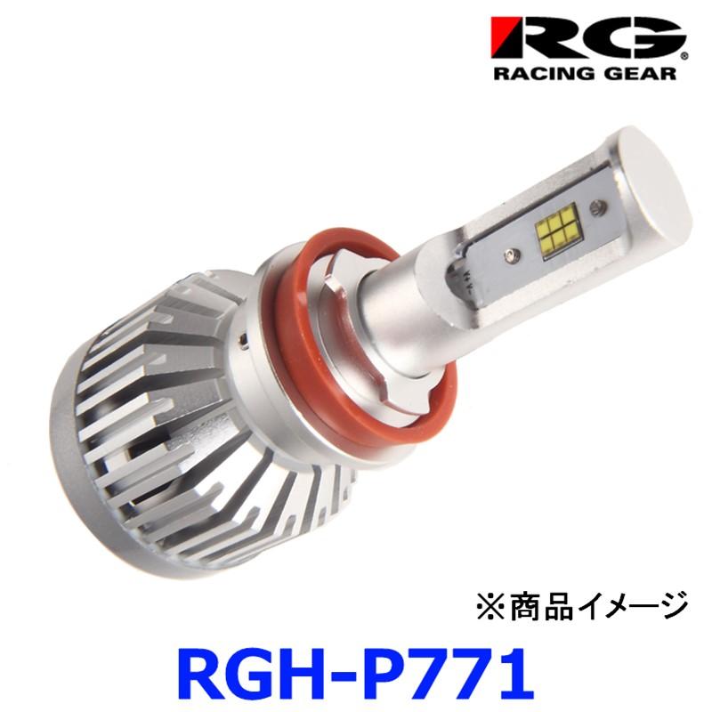 RACING GEAR RG レーシングギア POWER LED HEAD Bulb PREMIUM Model ヘッドバルブ 6500K 5000lm 12V/24V兼用 H9/H11 ...