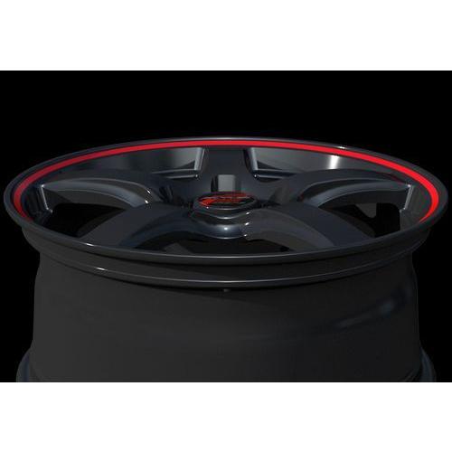 マルカサービス MID RMP RACING R50 18インチ 1880 リム幅8J インセット+45 ホール5H PCD100 ブラック/リムレッドライン : アットマックス@ - 通販 ...