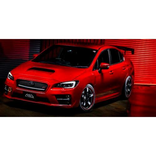 マルカサービス MID RMP RACING R50 18インチ 1880 リム幅8J インセット+45 ホール5H PCD114.3 ブラック/リムレッドライン : アットマックス ...