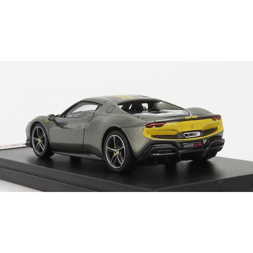 ミニカー 1/43 フェラーリ 296 GTB LOOKSMART 1/43 FERRARI 296 GTB HYBRID 830HP V6 ASSETTO FIORANO 2021 GREY ...