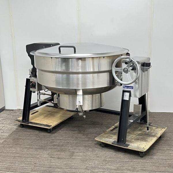 マルゼン ガス回転釜 MKGD-SH150(特) 中古 4ヶ月保証 2018年製 プロパンガス 幅1550x奥行1042 厨房【無限堂大阪店 ...