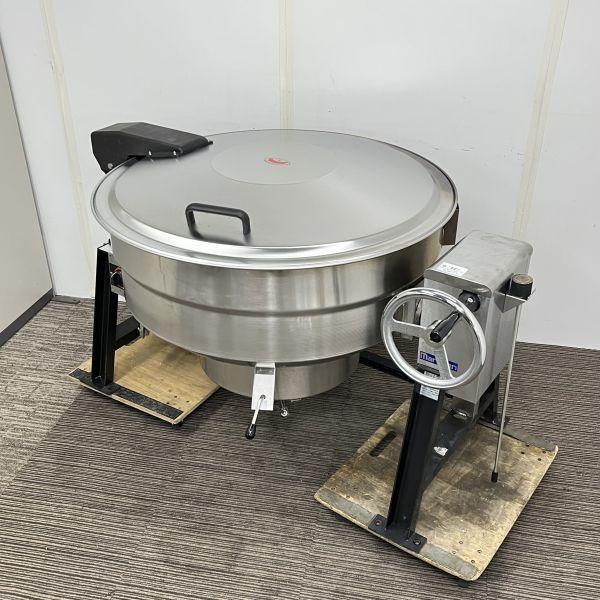 マルゼン ガス回転釜 MKGD-SH150(特) 中古 4ヶ月保証 2018年製 プロパンガス 幅1550x奥行1042 厨房【無限堂大阪店 ...