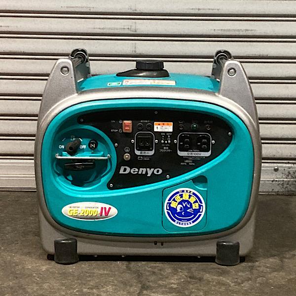 DENYO/デンヨー 2.0kVA インバーター発電機 GE-2000SS-IV ガソリンエンジン ※No.3※ : 無限堂ヤフーショップ - 通販 - Yahoo!ショッピング
