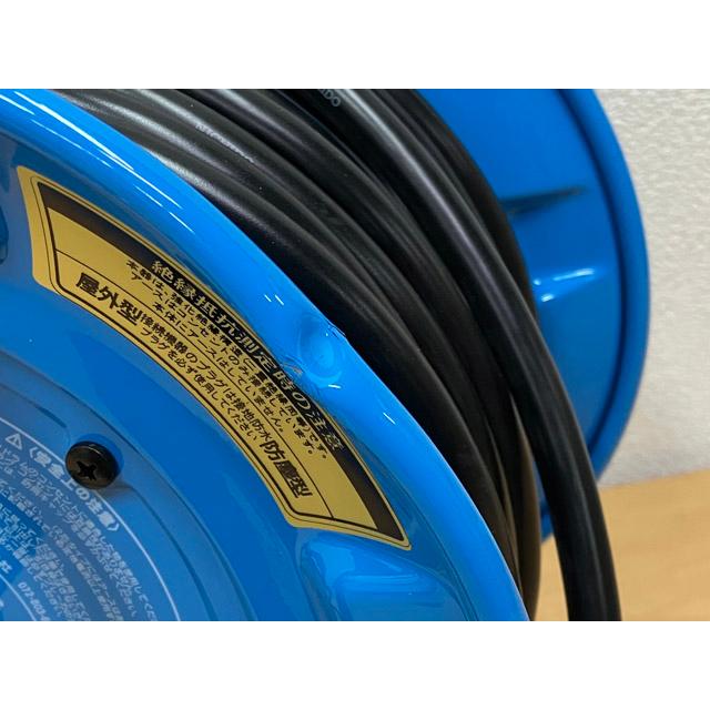 【未使用】日動工業/NICHIDO 電工ドラム NPW-E33 屋外型 防雨型 アース付 22A 30m ポッキンプラグ付 コードリール ※No.7※ : 無限堂ヤフーショップ - 通販 ...