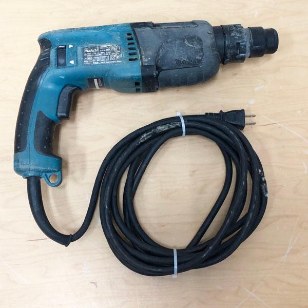 マキタ/makita 22mm ハンマドリル HR2230 ハンマードリル 無段変速 正逆転両用 単相100V 先端工具付属 動作確認済み ...
