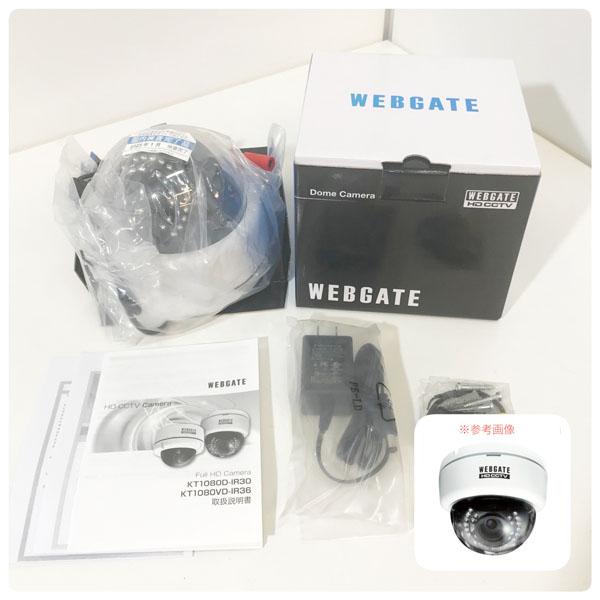 【未使用品】WEBGATE/ウェブゲート 赤外線 TVI ドームカメラ 赤外線LED バリフォーカルレンズ デフォグ機能 2022年 ※No.3※ KT1080D-IR30 : 無限堂ヤフー ...