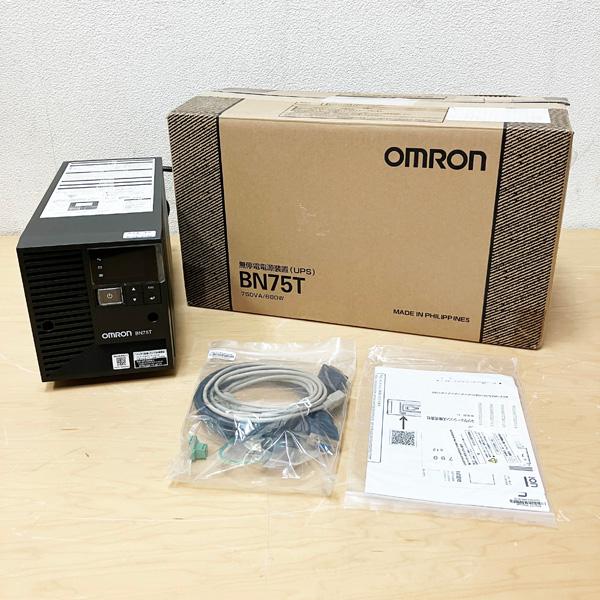 【未使用・再充電済】OMRON/オムロン BN75T 無停電電源装置 UPS 750VA 680W 据置型 2022年製 ※No.2 ...