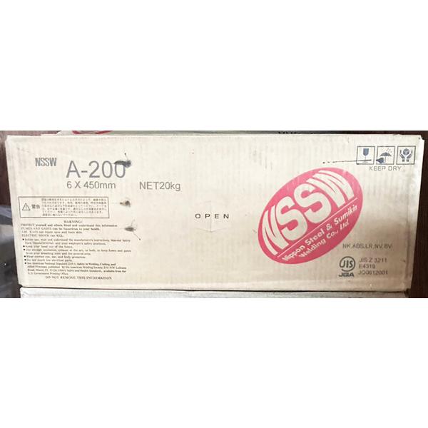 【未開封】NIPPONSTEEL/日鉄溶接 NSSW‐A200 被覆アーク溶接棒6×450 ※No.3※ :2200000059143:無限堂 ...