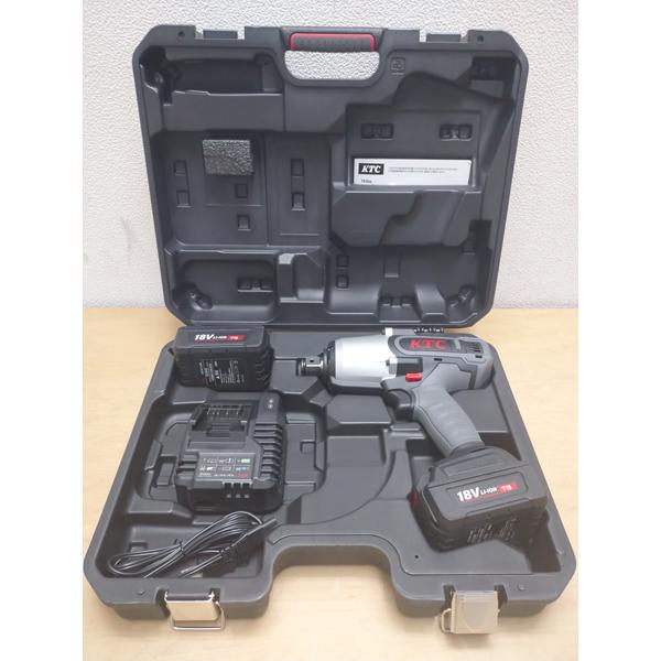 【未使用品】KTC/京都機械工具 19.0sq. コードレストルクリミット インパクトレンチセット JTAE682 充電式 電動工具 ※No.5※ 66141 : 2200000066141 ...