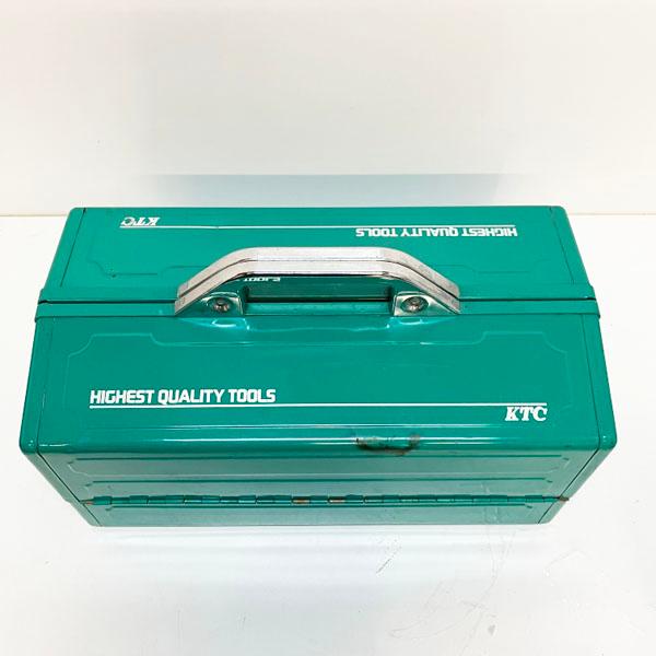 【中古】※サビ・汚れあり※ KTC/京都機械 ツールボックス 両開き 観音開き 工具箱 取り外し可能なトレイ HIGHEST QUALITY TOOLS グリーン : 無限堂ヤフーショップ ...