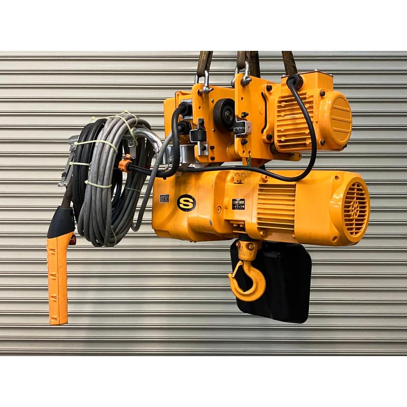 KITO/キトー 1t 6m 電動チェーンブロック 電気トロリ付 ER2M010S-S-6 巻上下1速 横行1速 配線変更品 77856 : 2200000077856 : 無限堂ヤフー ...
