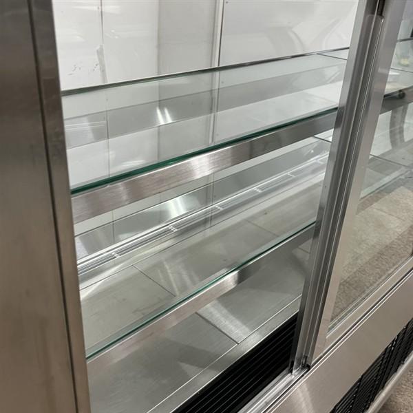 大穂製作所 低温対面冷蔵ショーケース(2) OHGF-Ta-1800B 中古 4ヶ月保証 2021年製 単相100V 幅1800x奥行500 ...