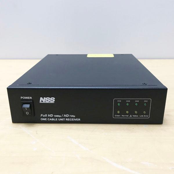 【未使品】NSS/OneCable AHD Series NSE904AVP-U UTC対応 AHDワンケーブル 電源重畳方式 用電源ユニット ...