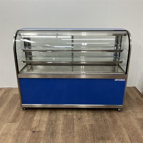 大穂製作所 低温対面冷蔵ショーケース OHGF-Ta-1500B 中古 1ヶ月保証 2019年製 単相100V 幅1500x奥行500 厨房 ...