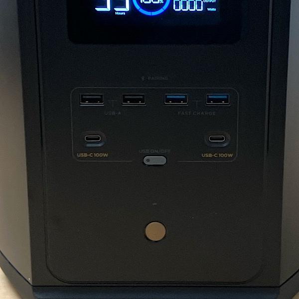 【未使用】EcoFlow/エコフロー DELTA 2 Max EFDELTA2MAX-JP リン酸鉄リチウムイオン電池 2048Wh ...