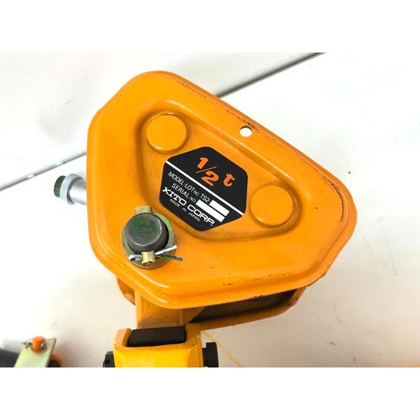 (A) KITO/キトー 250kg 約4m 電動チェーンブロック ER1A 3相200V ホイスト トロリー付き : 無限堂ヤフーショップ - 通販 - Yahoo!ショッピング