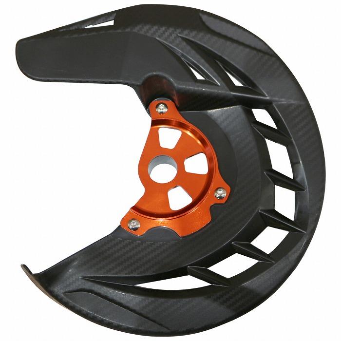 フロント ブレーキ ディスク ガード プロテクター KTM ハスクバーナ 125 150 250 400 450 530 te250 te300 te150 黒 ブラック : エーネクスト ...