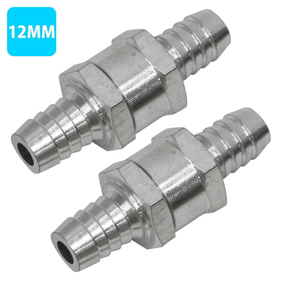 【送料220円】2個 『12mm』 ワンウェイバルブ 逆流防止 逆止弁 チェック弁 内圧コントロール ブレーキブリーダー アルミ合金 燃料 ライン : tool-i-005-xx-02-a ...