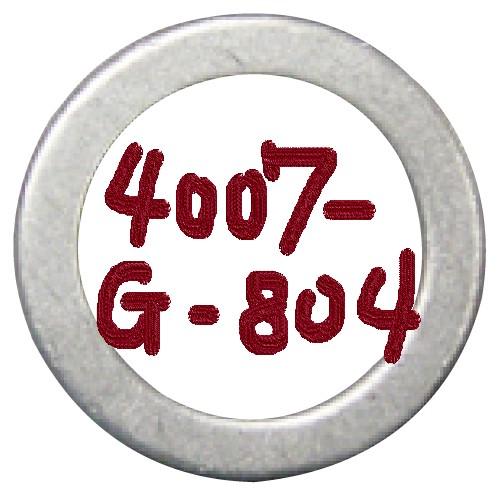 ヤマト自動車 純正タイプ ドレンパッキン 4007-G-804 ( スズキ マツダ 日産 三菱 14mm×20mm×1.5mm アルミW 09168-14015 相当 ) 50枚入 : ひがし ...