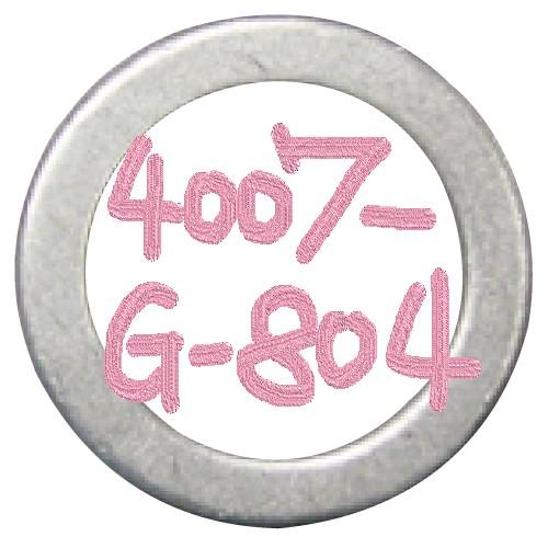 ヤマト自動車 純正タイプ ドレンパッキン 4007-G-804 ( スズキ マツダ 日産 三菱 14mm×20mm×1.5mm アルミW 09168-14015 相当 ) 50枚入 : ひがし ...