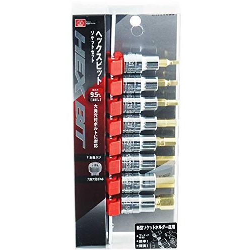 SK11(エスケー11) ヘックスビットソケットセット 差込角9.5mm 8点セット SHS308BH : アールツー - 通販 ...