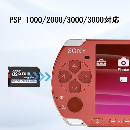 Iesooy Memory Stick Adapter for PSP MicroSD to Memory Stick PRO Duo ...
