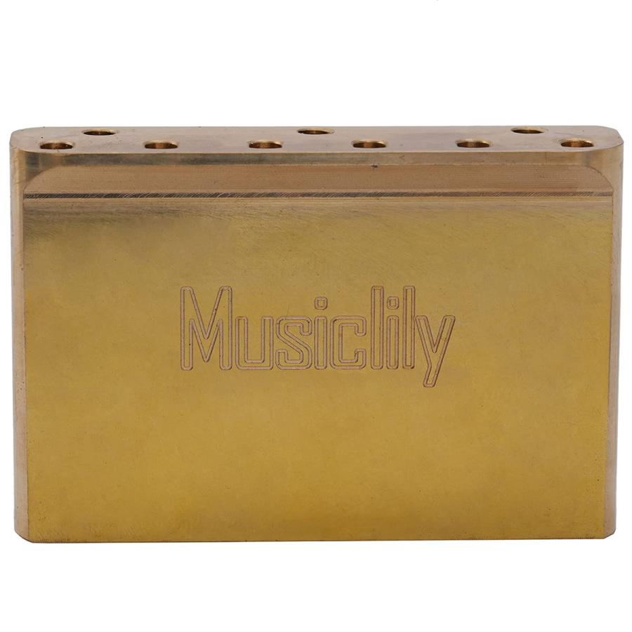 Musiclily Ultra 10.8mmピッチ ブラス製 トレモロブロック 42mm GOTOH 510シリーズブリッジ用 : アールツー - 通販 - Yahoo!ショッピング