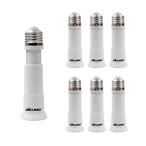 DiCUNO E26→E26口金延長アダプター 8cm~10.5cm長さ調節可 6個セット : アールツー - 通販 - Yahoo!ショッピング