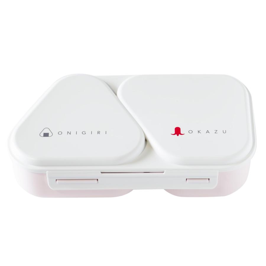 オーエスケー（OSK) おにぎり ランチケース 弁当箱 465ml ピンク 押し型付 抗菌 ロック付き 電子レンジ対応 LS-15 日本製 : アールツー - 通販 - Yahoo!ショッピング