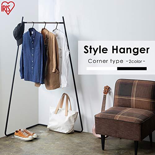 アイリスオーヤマ ハンガーラック コーナータイプ マットホワイト 耐荷重5kg 幅約103×奥行約51×高さ約151cm PI-C150 スタイルハ : アールツー - 通販 - Yahoo ...