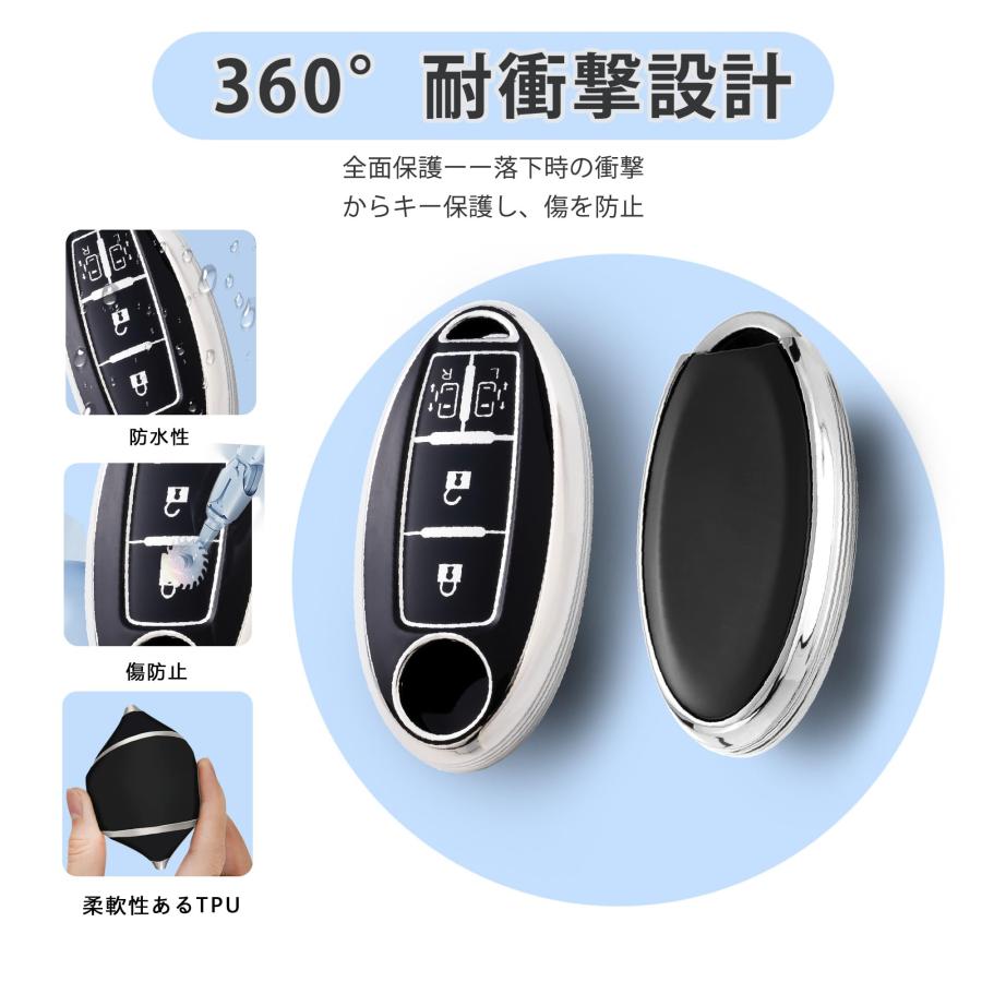 [Unhoke] セレナ キーケース C27 C26 ノートオーラ e13 ノート e12 エクストレイル t32 t31 マーチ スカイライン : アールツー - 通販 - Yahoo!ショッピング