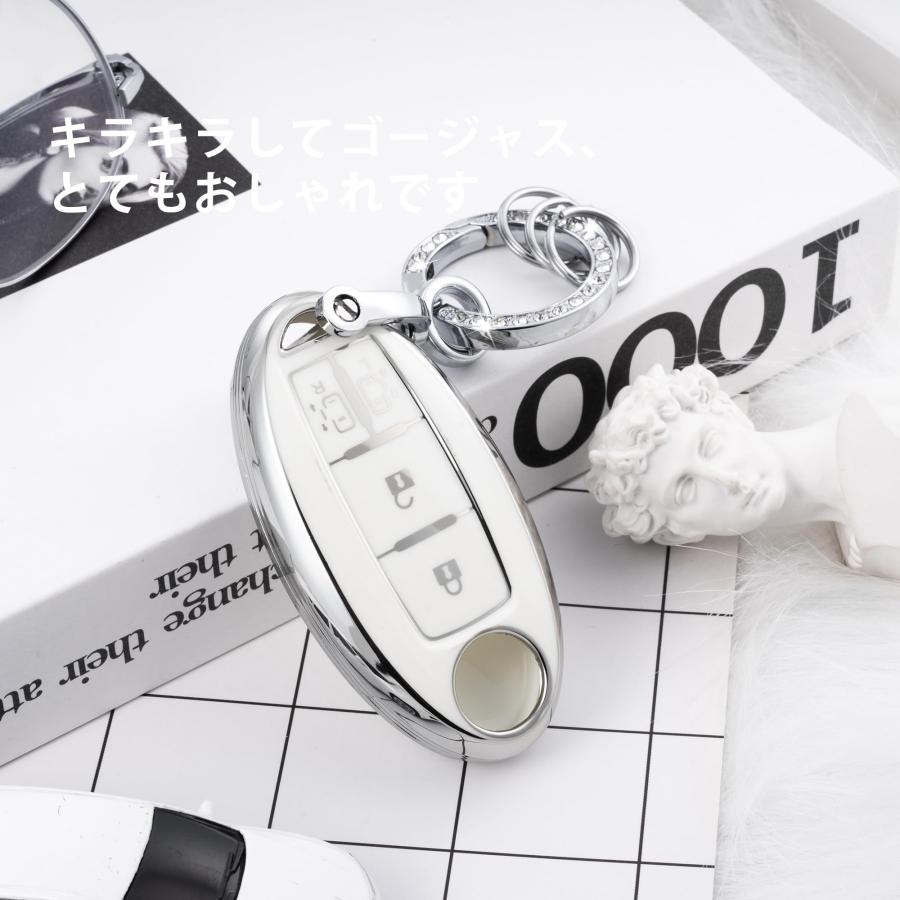 [Unhoke] セレナ キーケース 適合日産 C27 C26 ノートオーラ e13 ノート e12 エクストレイル t32 t31 マーチ ス : アールツー - 通販 - Yahoo!ショッピング