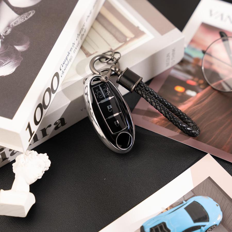 [Unhoke] セレナ キーケース C27 C26 ノートオーラ e13 ノート e12 エクストレイル t32 t31 マーチ スカイライン : アールツー - 通販 - Yahoo!ショッピング