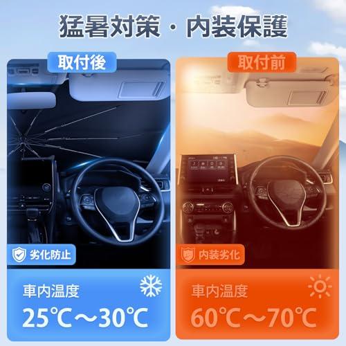 メーカー直営2025改良型Mozan ホンダ 新型 ステップワゴン RP6/7/8 専用 傘型サンシェード フロントガラス シェード AIR ...