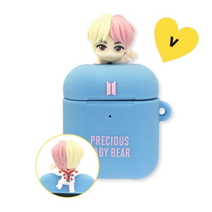 BTS AirPods Pro シリコンケース 公式グッズ TinyTAN bts キャラクターグッズ通販 MAGIC DOOR ちびキャラ ...