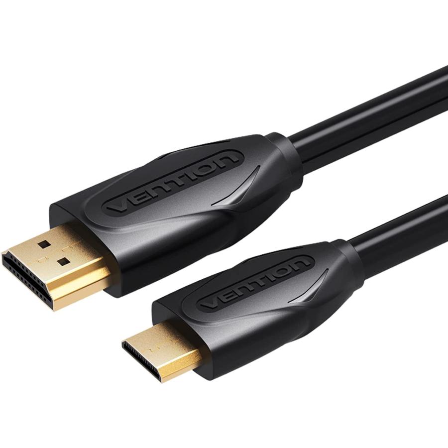 VENTION Mini HDMI - ケーブル ミニ HDMIケーブル カメラ/タブレット/テレビ 2.0 (1.5m / VAA-D02-B150) HDCP対応 : A-style ...