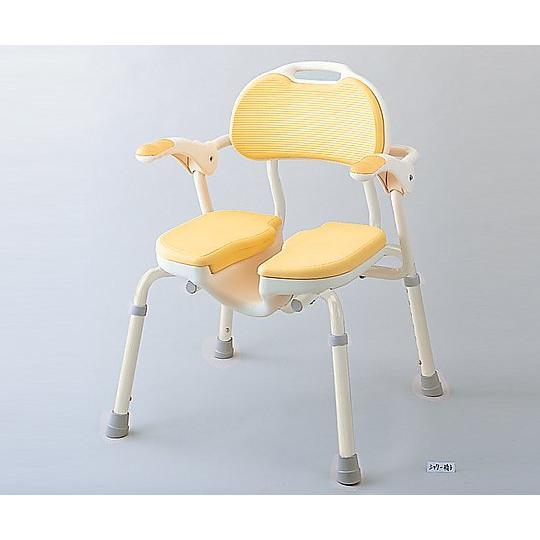 アロン化成 ひじ掛け付シャワーイス 535-019 HP (0-3787-11) : A1 ショップ 休業日土日・祝日 - 通販 - Yahoo!ショッピング