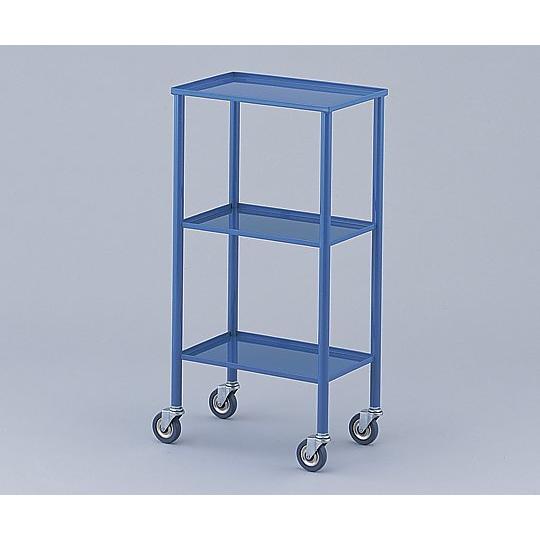 アズワン カラフルミニワゴン ブルー 縁折り曲げ 435×285×850mm (0-8152-05) : A1 ショップ 休業日土日・祝日 - 通販 - Yahoo!ショッピング