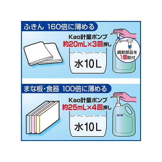 キッチンハイター 業務用 5kg 塩素系除菌漂白剤 花王 (2-7530-01) : A1ショップ 土日・祝日・夏季・年末年始休業 - 通販 - Yahoo!ショッピング