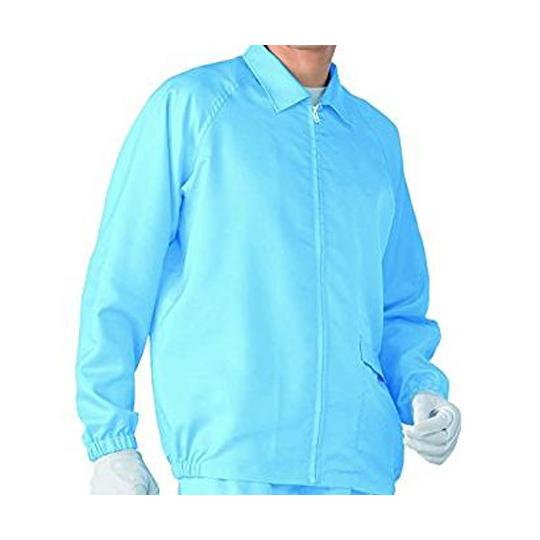 アズワン 無塵衣AS203C 男女兼用上着 ブルー L AS203C (2-8303-13) : A1ショップ 土日・祝日・夏季・年末年始休業 - 通販 - Yahoo!ショッピング