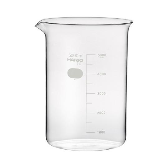HARIO ビーカー 5000mL 4個入 B-5L SCI (6-214-40) : A1 ショップ 休業日土日・祝日 - 通販 - Yahoo!ショッピング